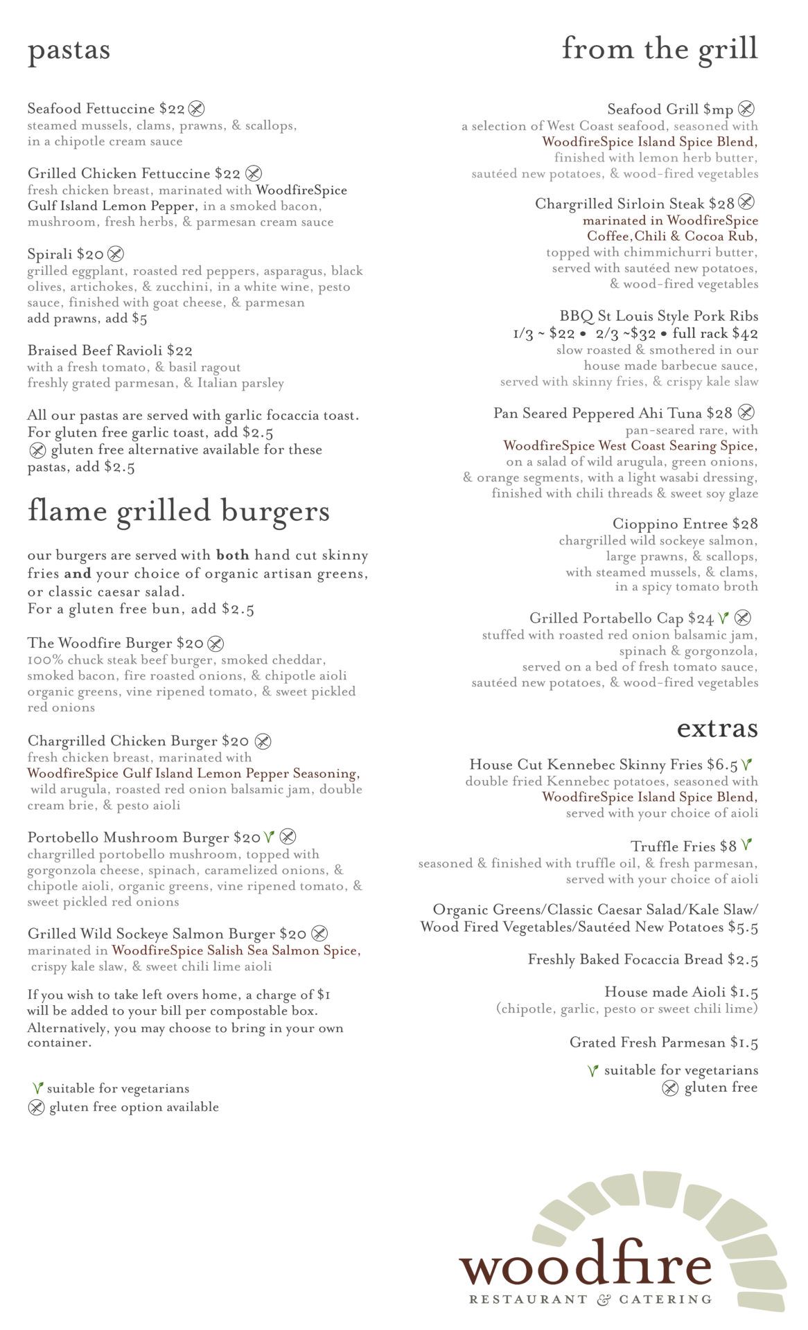 PAGE 1 FULL MENU