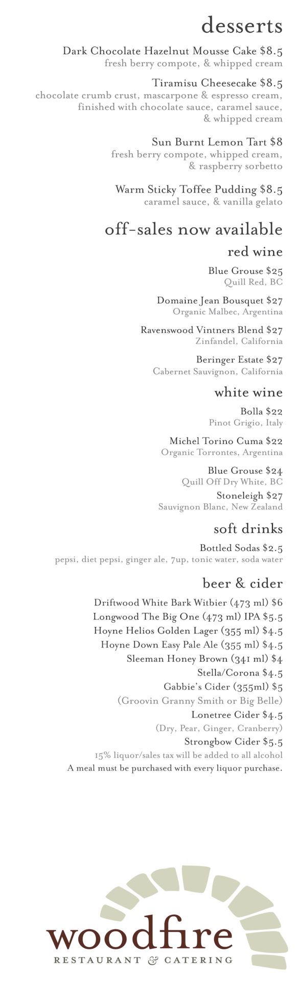 SGL PG MENUS 2021:22 WINTER TAKEOUT PIZZAS