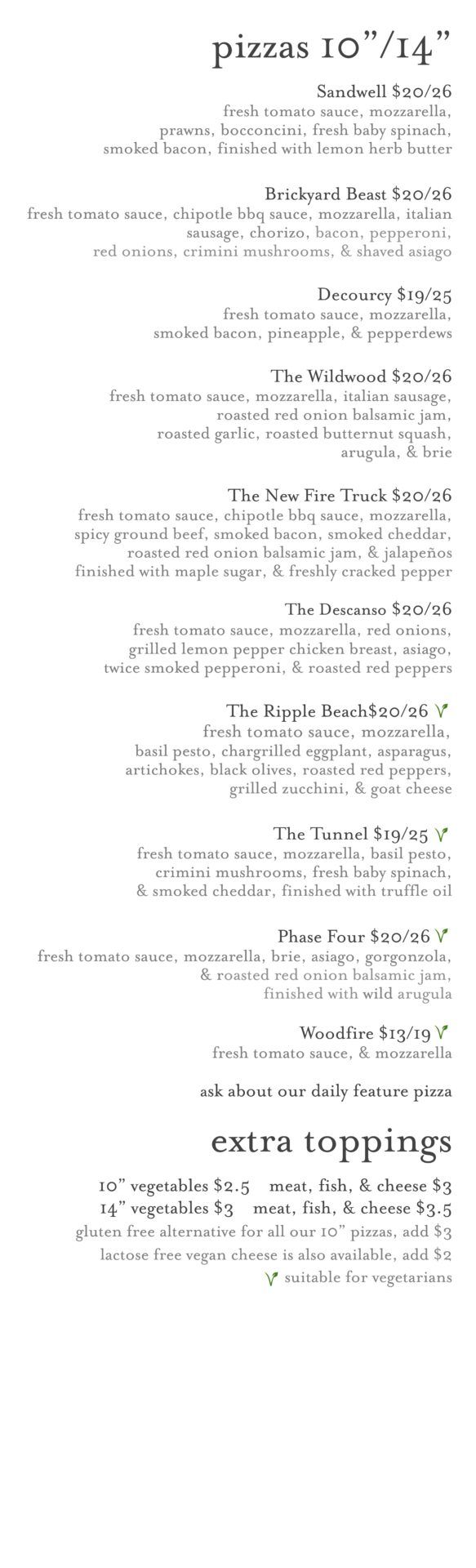 Take-Out Menu Direct Link