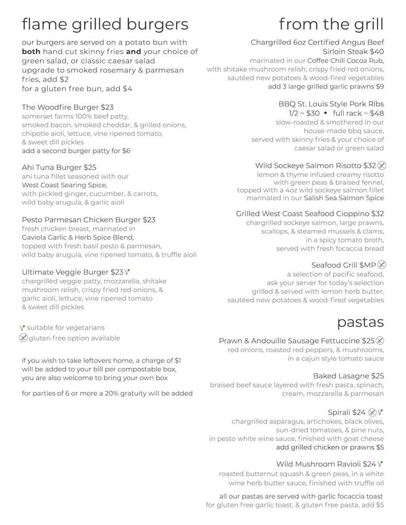WINTER WEB MENU 2024 PASTAS:BURGERS